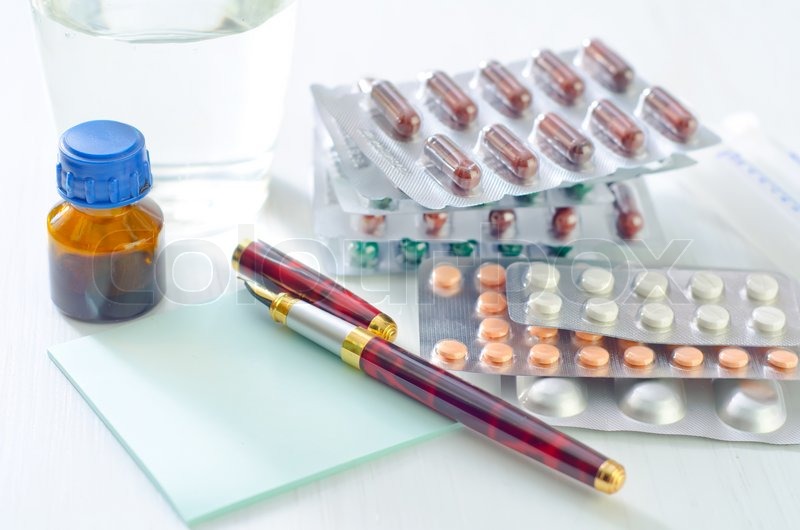 Tabletten | Stock Bild | Colourbox