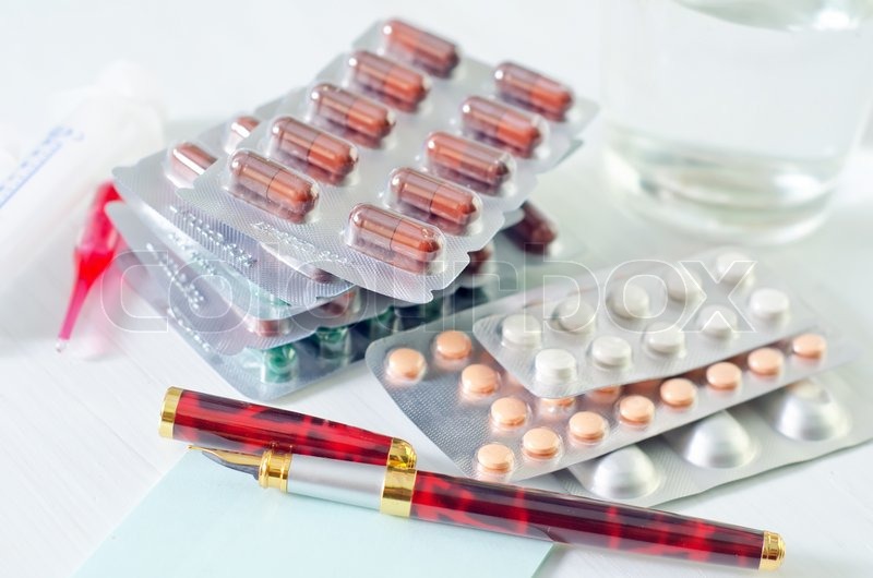 Tabletten | Stock Bild | Colourbox