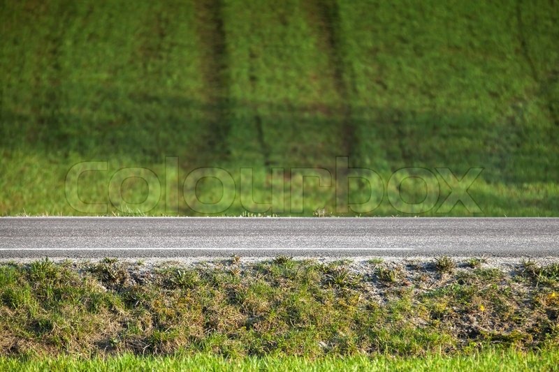 Abstract road background with asphalt ... | Stock Photo | Colourbox