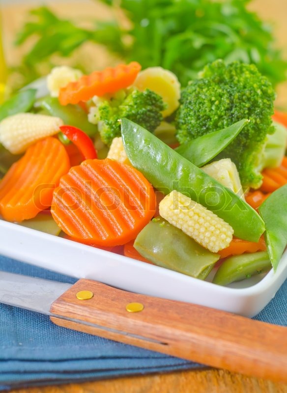 Raw vegetables, mix vegetables | Stock image | Colourbox