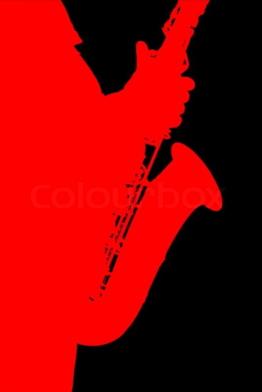 Red Saxophone