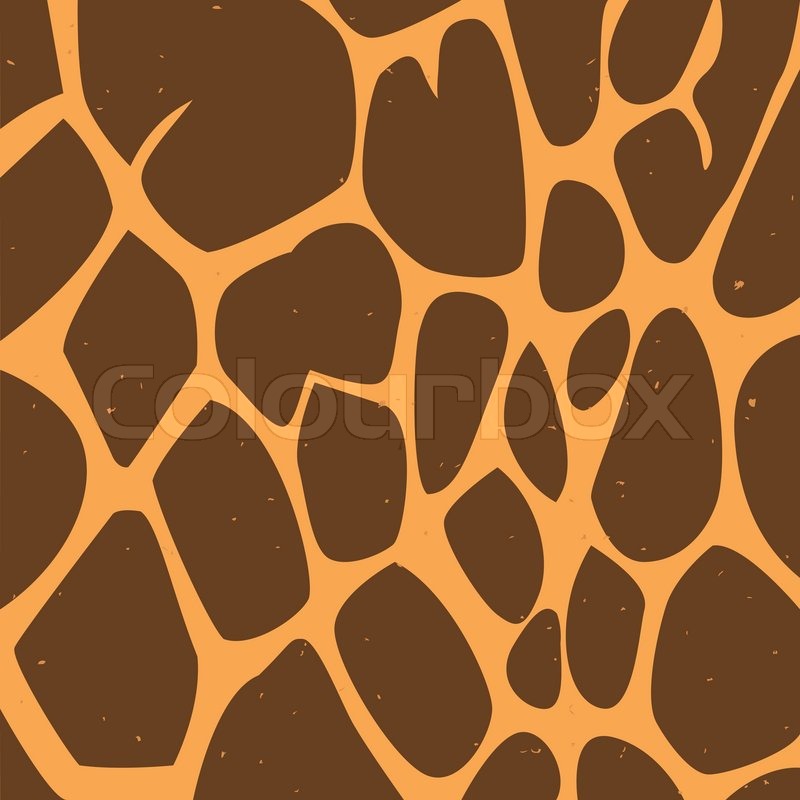 Giraffe skin | Stock vector | Colourbox