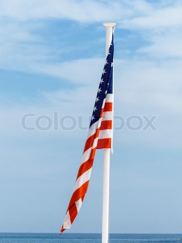 National flag of the united states, ... | Stock image | Colourbox