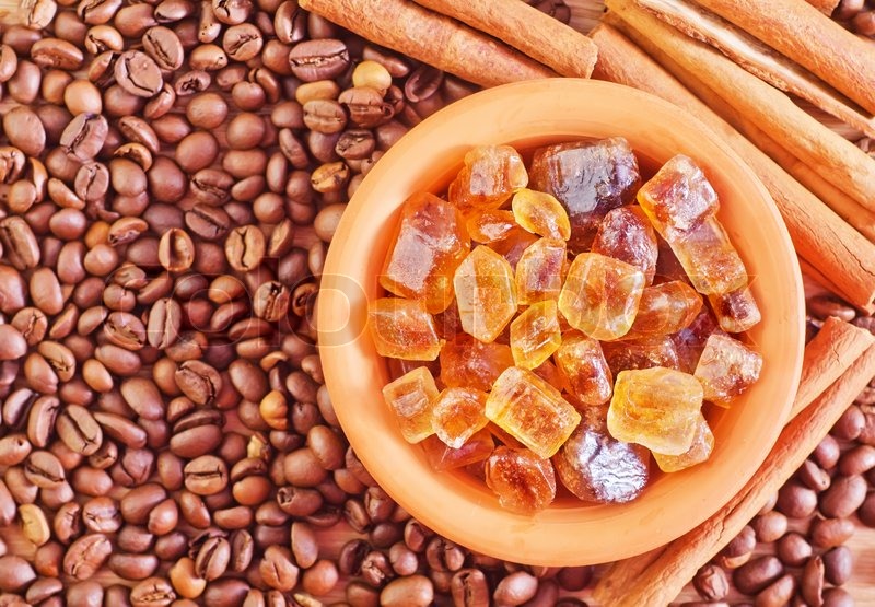 Sugar and coffee | Stock image | Colourbox