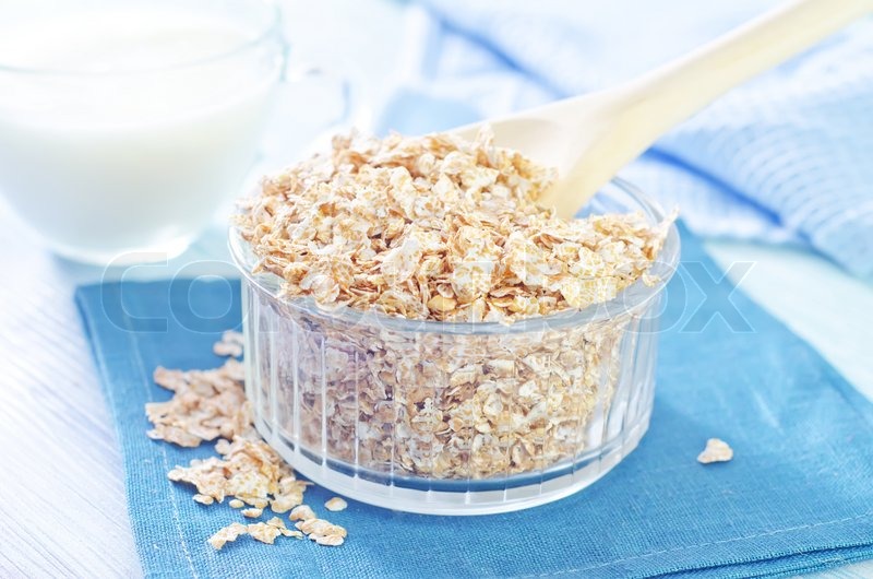 Oat flakes | Stock image | Colourbox