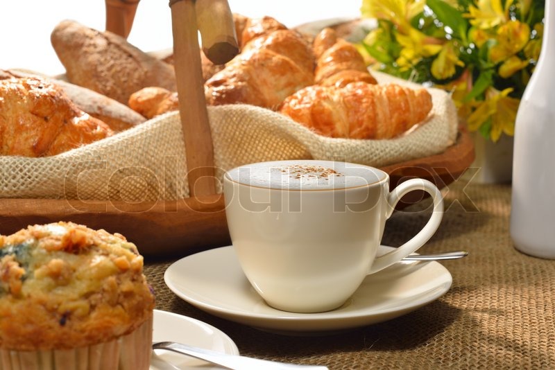 Breakfast with coffee | Stock image | Colourbox