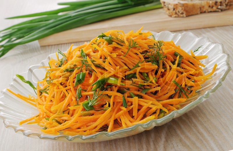 Gulerod salat | Stock foto | Colourbox