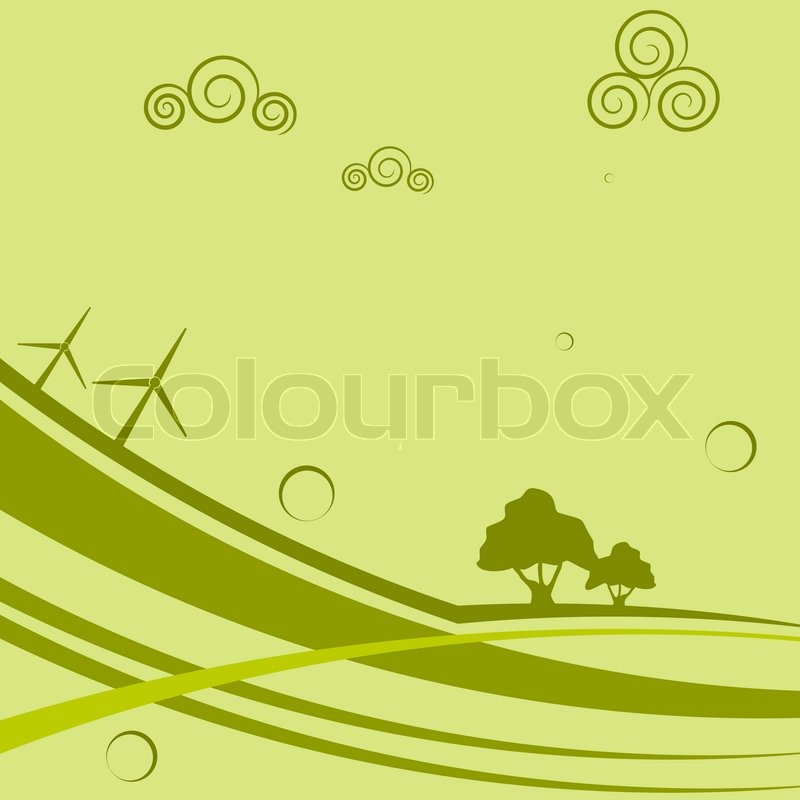 Abstract background with wind ... | Stock vector | Colourbox