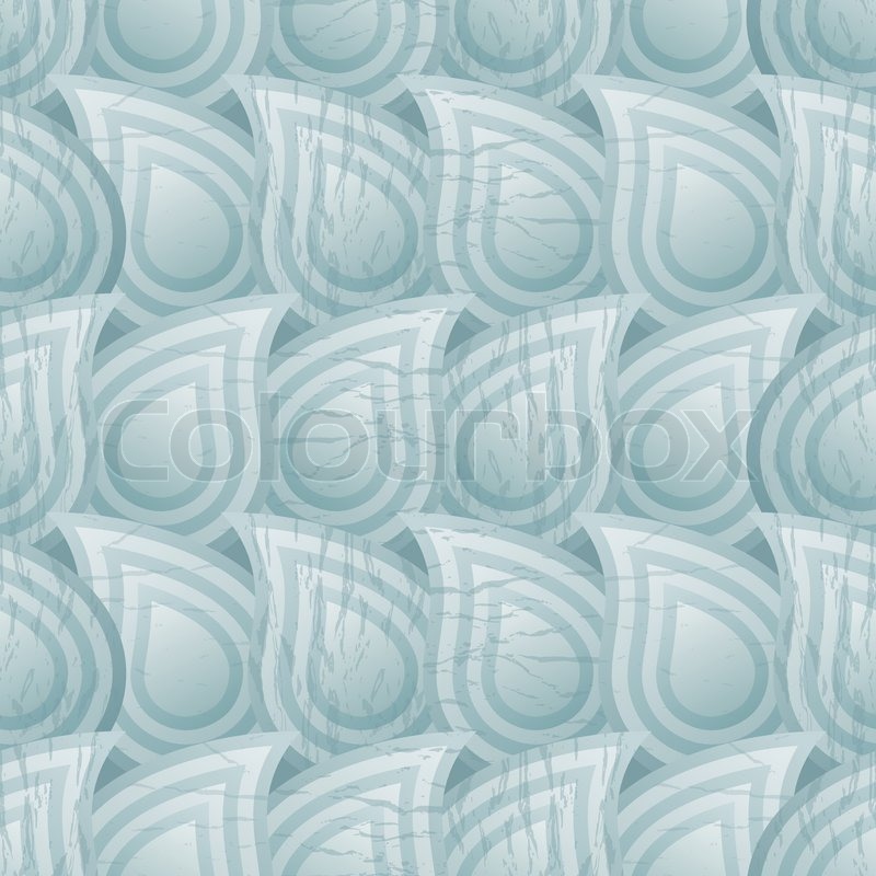 Seamless pattern with drops of liquid | Stock vector | Colourbox