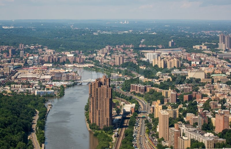 Beautiful aerial view of Queens and ... | Stock Photo | Colourbox