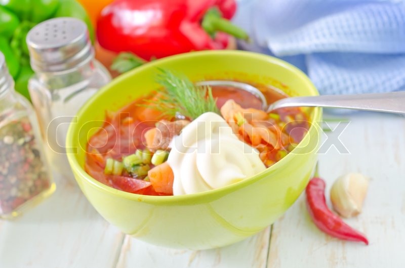 Frische Suppe | Stock Bild | Colourbox