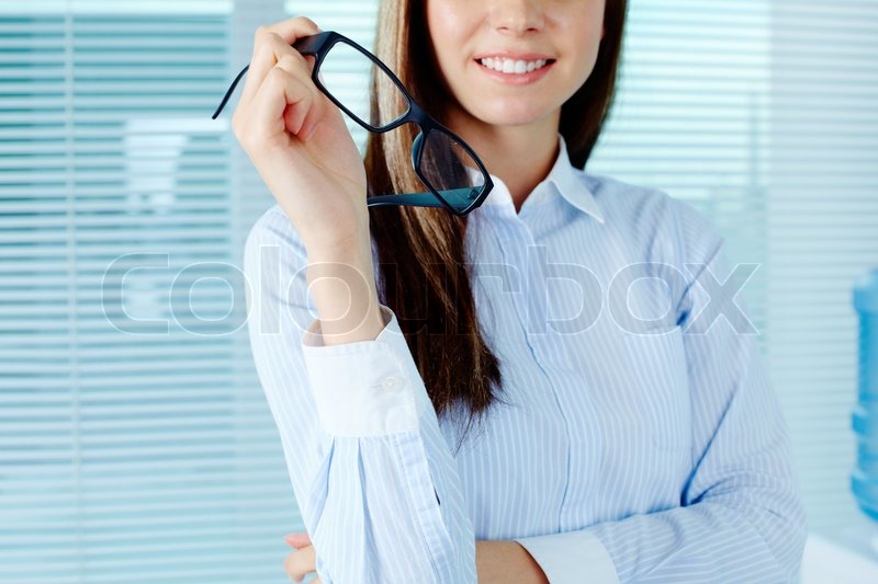 Frau mit Brille | Stock Bild | Colourbox