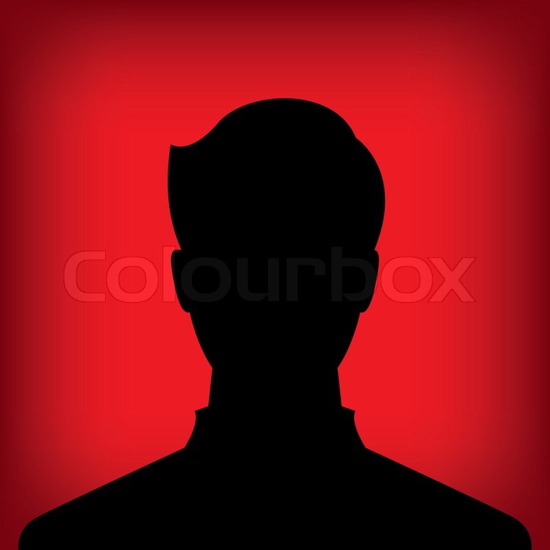 Male profilbillede | Stock vektor | Colourbox