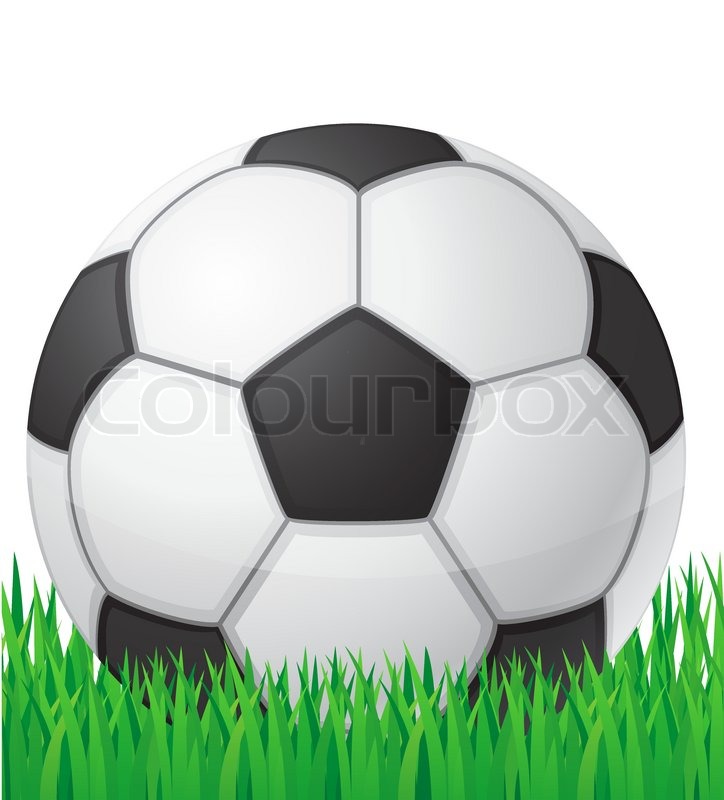 2d Cartoon Illustration Of Soccer Ball Stock Photo, Picture, 54% OFF