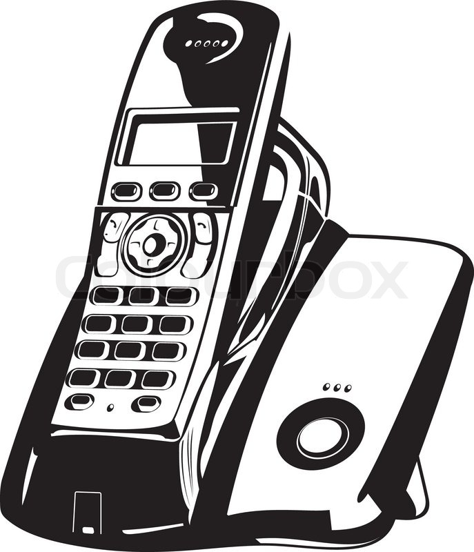 Telephone | Stock Vector | Colourbox