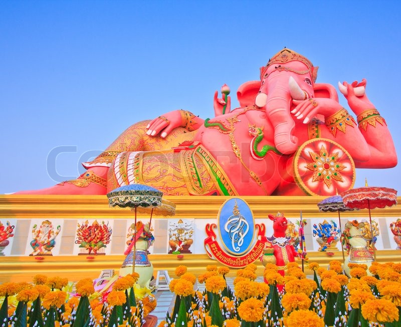 Hindu Gud Ganesh | Stock foto | Colourbox