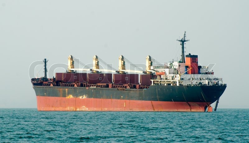 Big boat on sea | Stock image | Colourbox