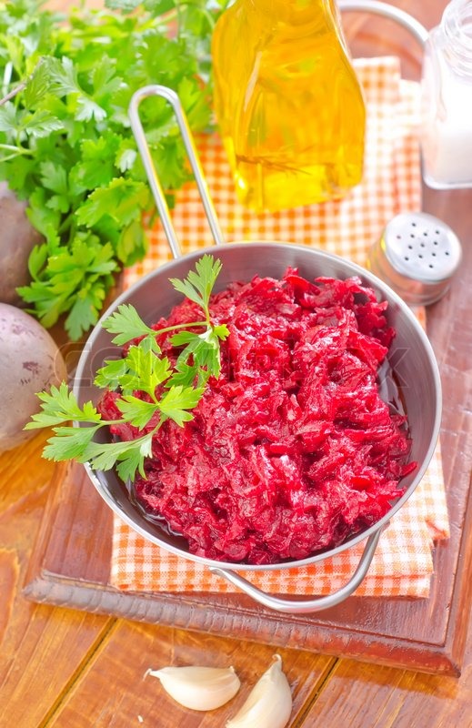 Fried beet | Stock image | Colourbox