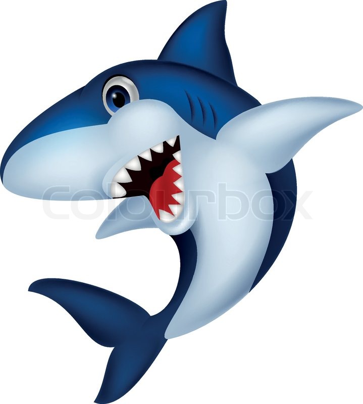 Friendly Shark Clipart