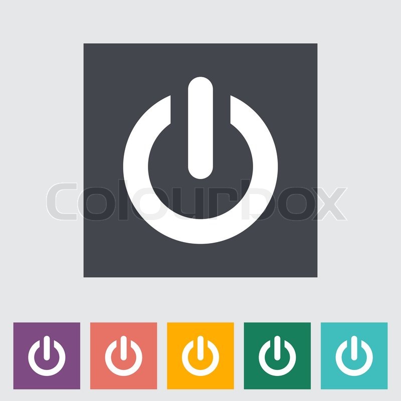 Start ikon | Stock vektor | Colourbox