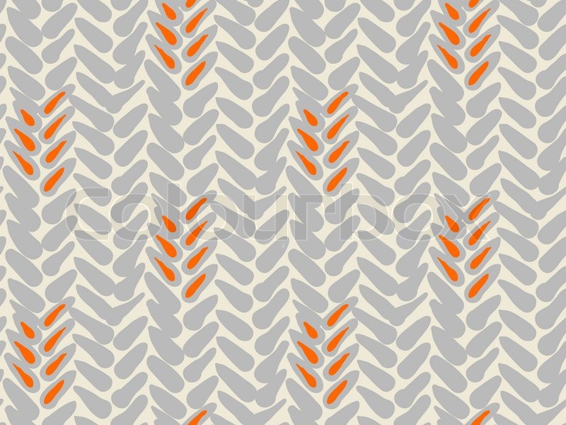 Simple bold vector pattern with wide ... | Stock vector | Colourbox