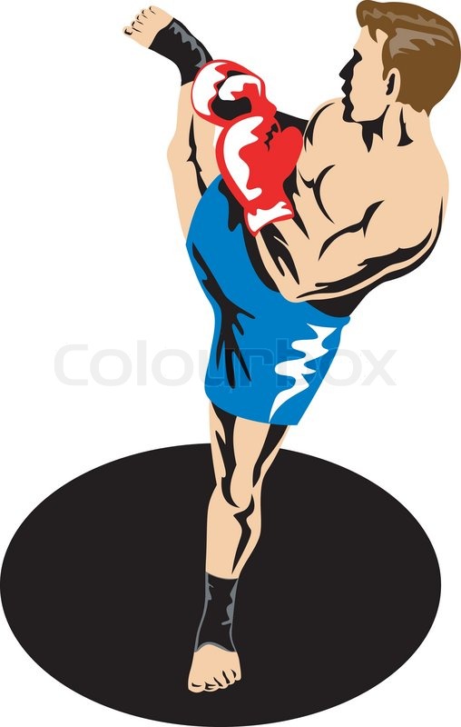 Kickboxing Cartoon