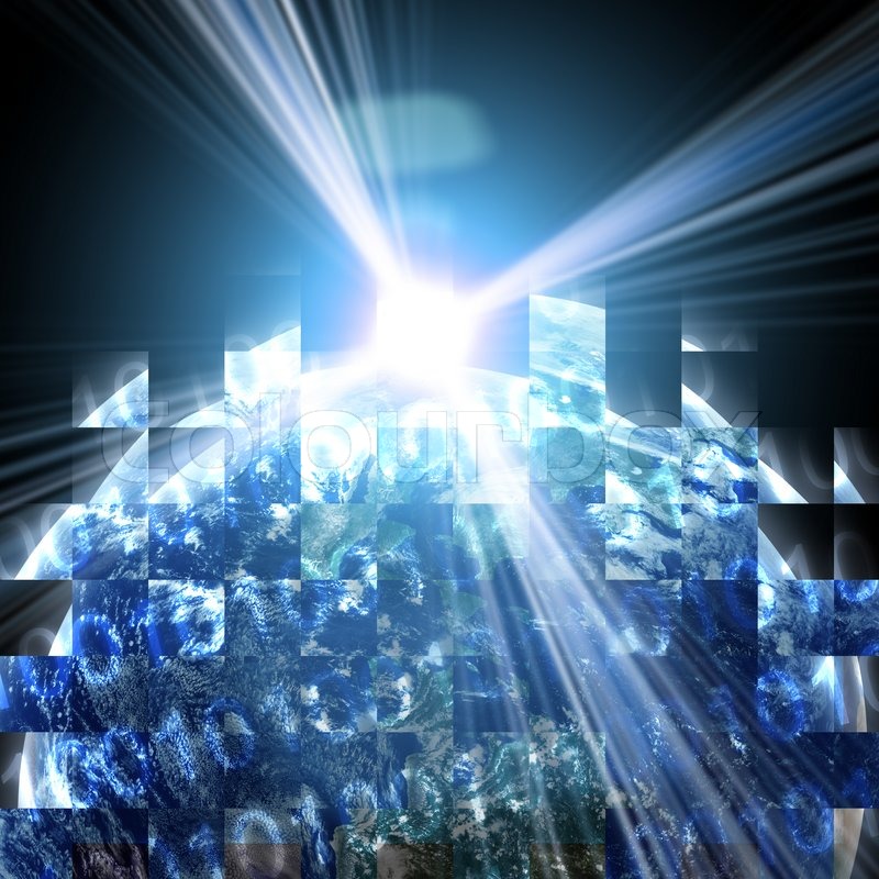 Digitalen Welt | Stock Bild | Colourbox