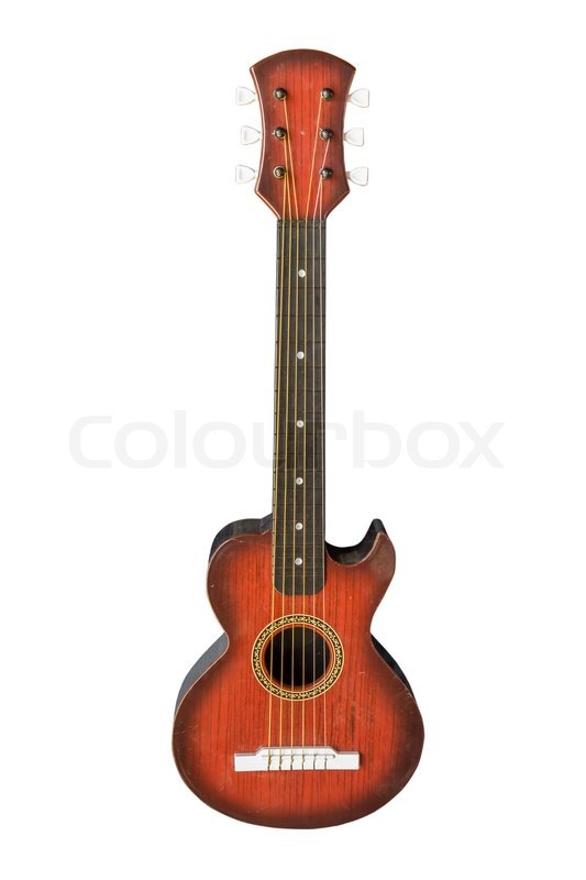 Ukulele on isolated background | Stock Photo | Colourbox