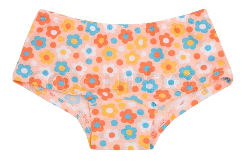 Colorful Cotton Panties isolated on ... | Stock image | Colourbox