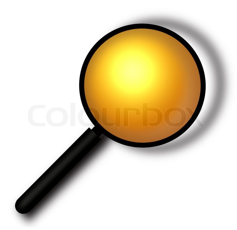 Lupe | Stock Bild | Colourbox