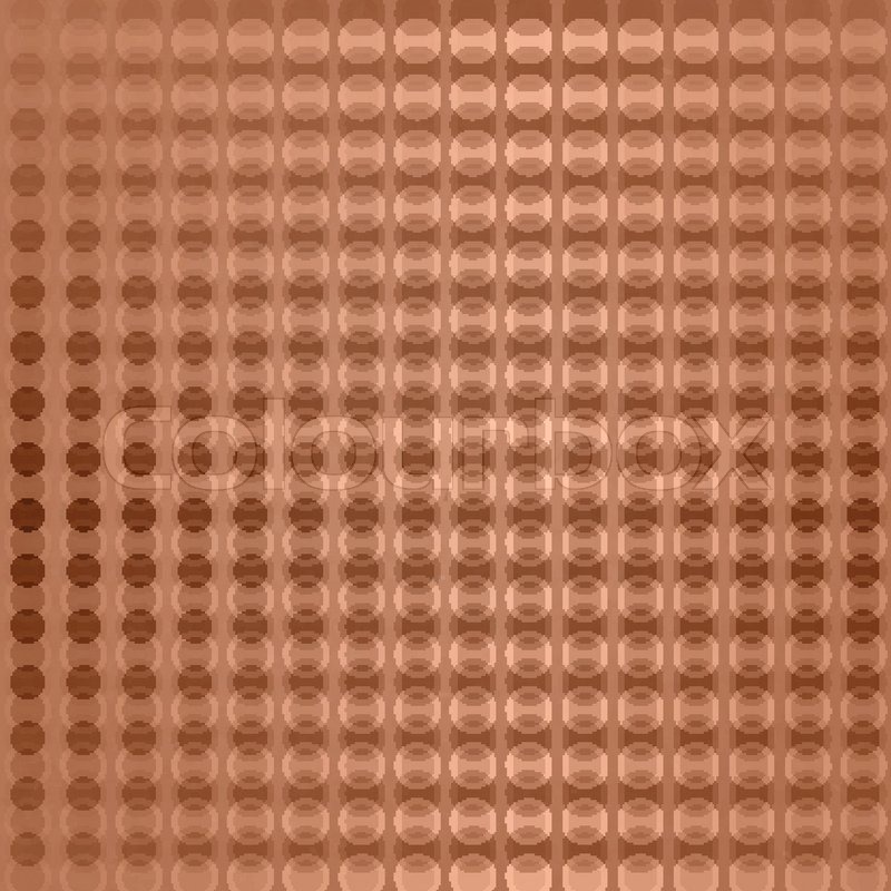 Beige dots | Stock vector | Colourbox