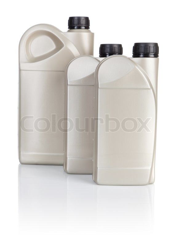 Motor oil containers | Stock image | Colourbox
