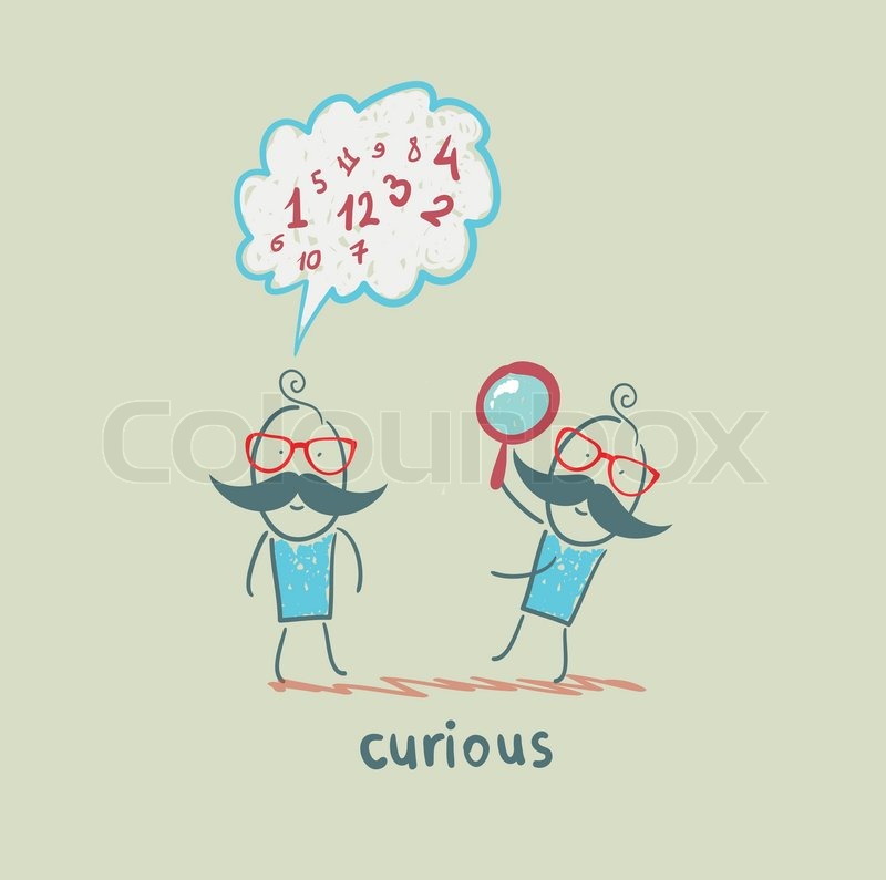 Curious | Stock vector | Colourbox