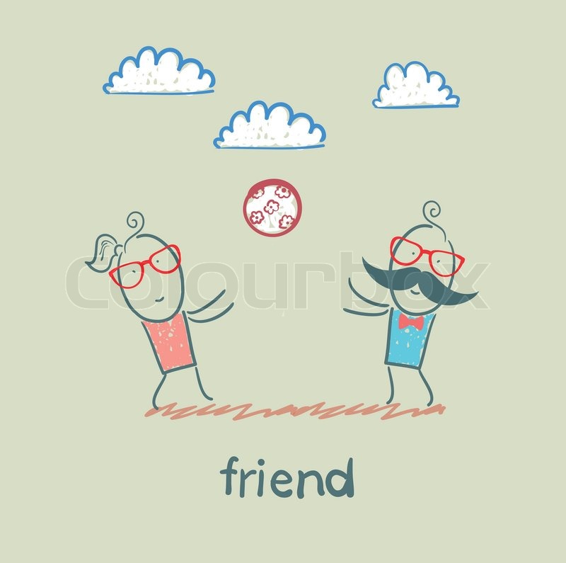 Friend | Stock vector | Colourbox