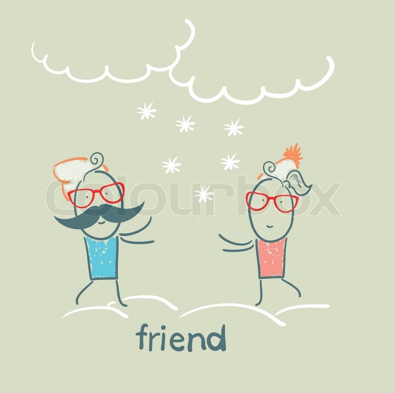 Friend | Stock vector | Colourbox