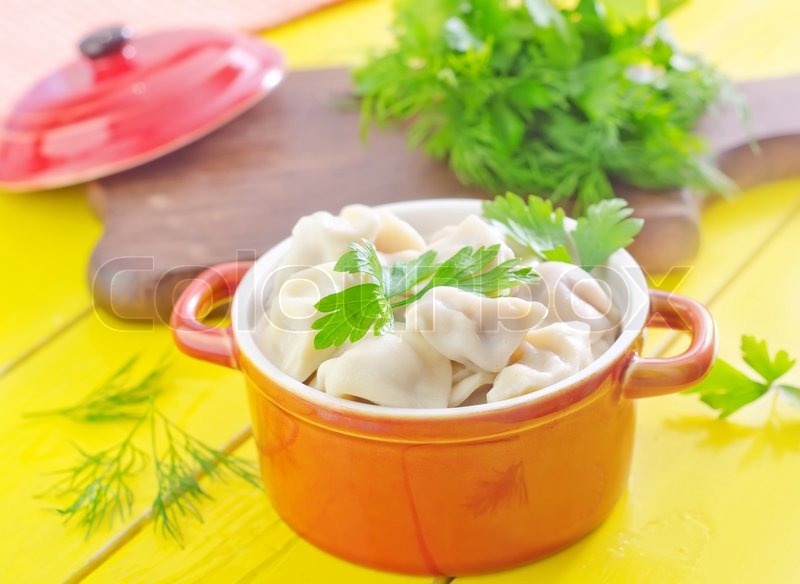 Pelmeni | Stock image | Colourbox