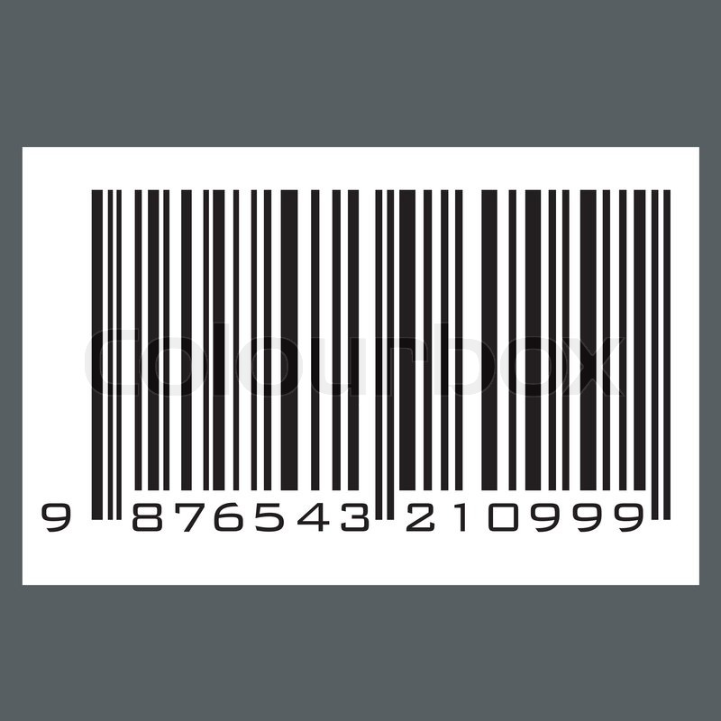 EAN-13 barcode | Stock vector | Colourbox