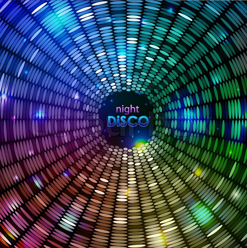 Disco abstract background | Stock vector | Colourbox