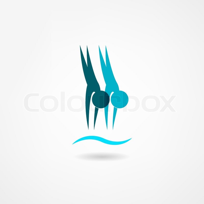 Dive icon | Stock vector | Colourbox