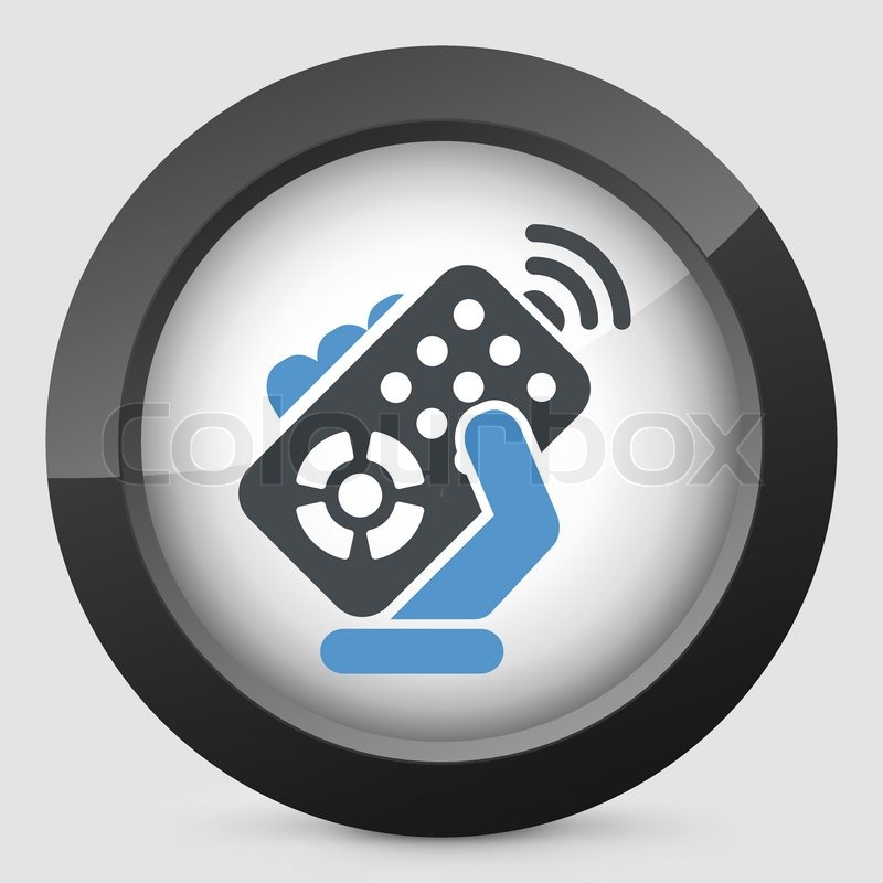 Remote control icon | Stock vector | Colourbox