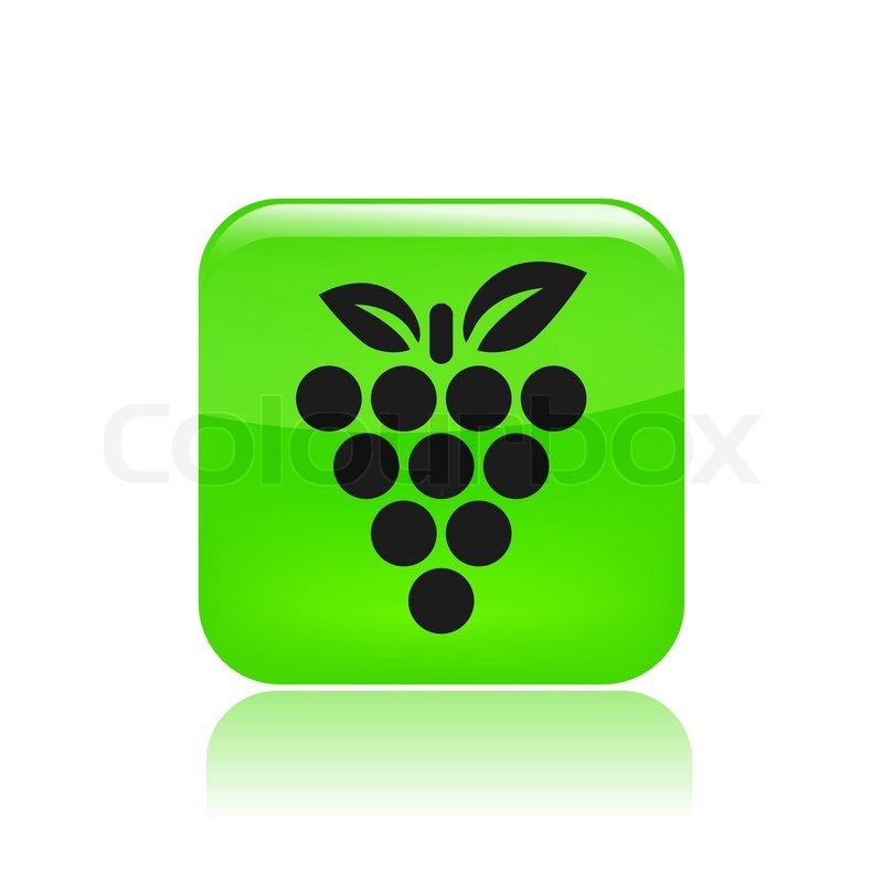 Vektor-Illustration von Obst-Symbol | Stock-Vektor | Colourbox