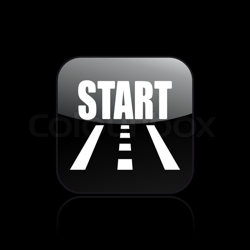 Vektor-Illustration von Einzel-Symbol ... | Stock-Vektor | Colourbox