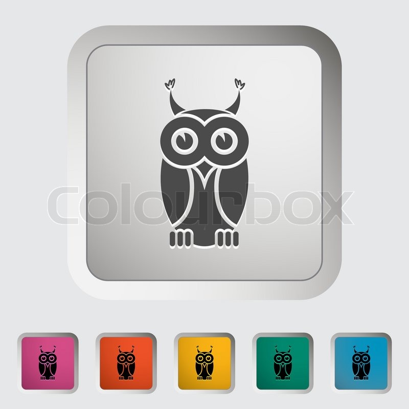 Eule-Symbol | Stock-Vektor | Colourbox