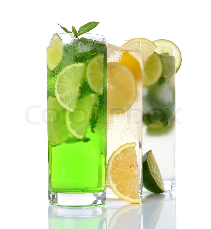 Refreshing drinks | Stock image | Colourbox