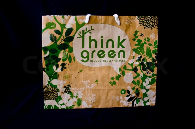 Recycle bag | Stock image | Colourbox