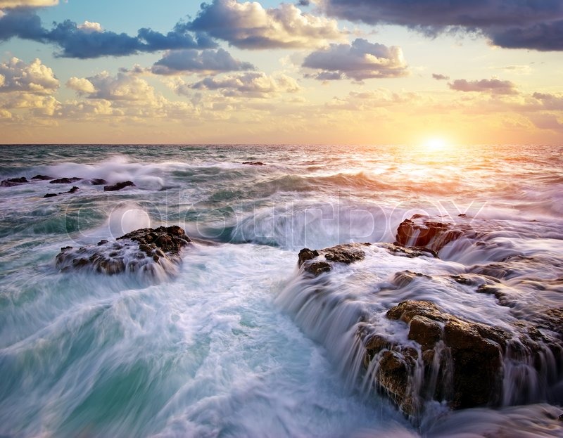 Beautiful seascape | Stock image | Colourbox