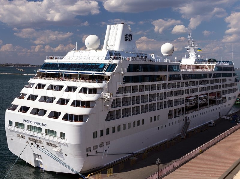 Cruise ship Pacific Princess | Stock image | Colourbox