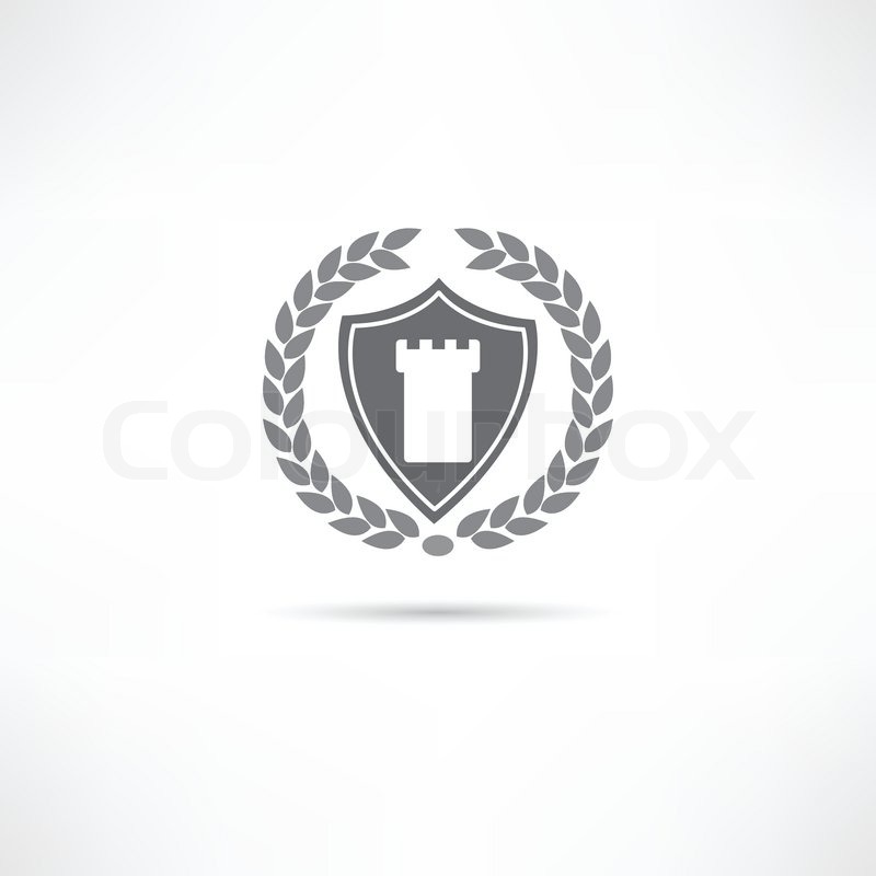 Festung-Symbol | Stock-Vektor | Colourbox