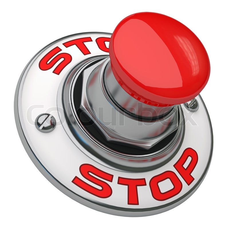 Stop-knap | Stock foto | Colourbox