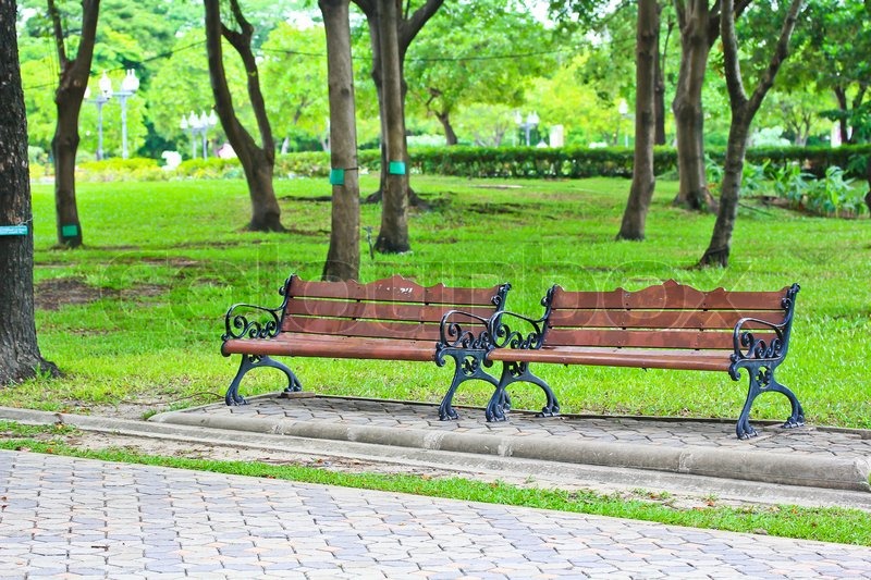 Relax chair in Park Chair | Stock image | Colourbox